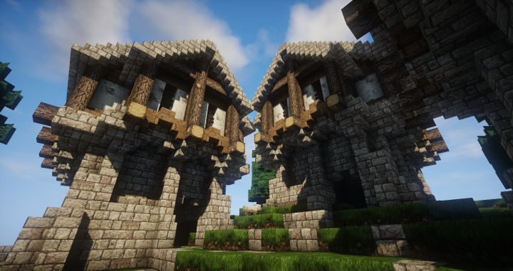 Plot 100x100 | Médiévale Minecraft Map