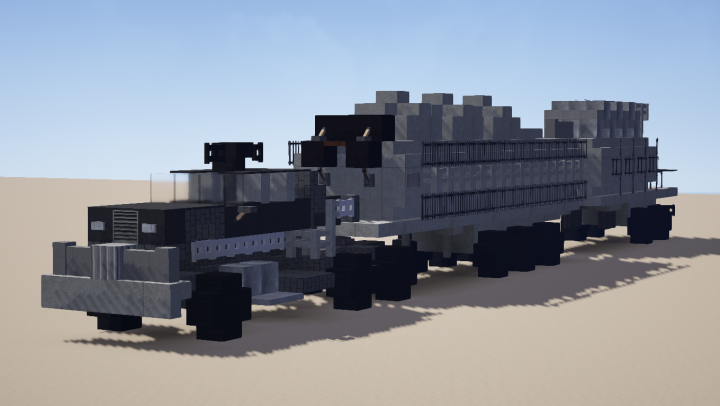 Mad Max: Fury Road "People Eater's Limo" Minecraft Map