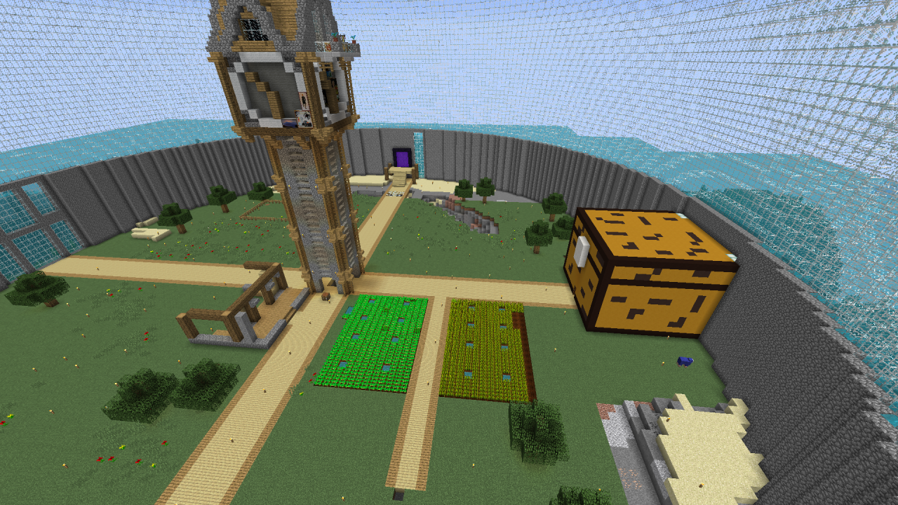 Massive Fish Bowl Project Minecraft Map