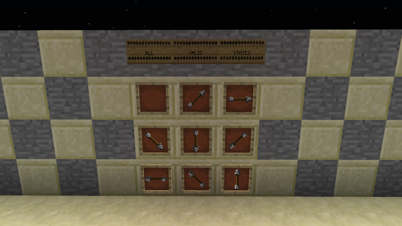 HOW TO: build a combination lock that uses item-frames (improved ...