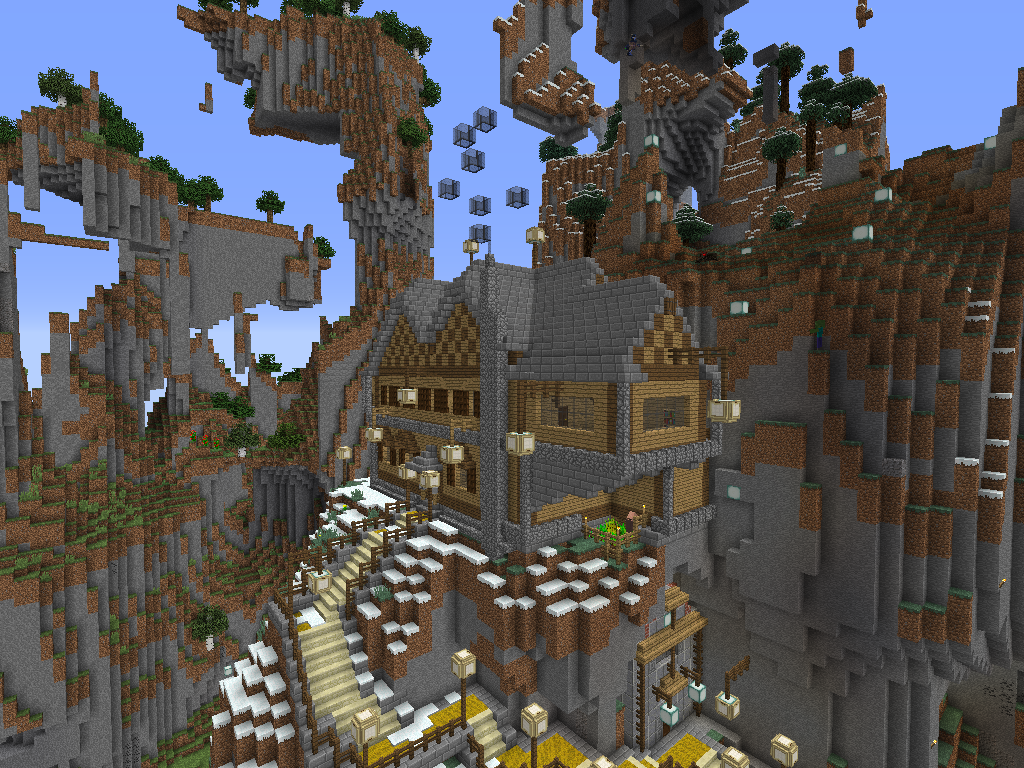 Newest Addition to my big biuld Minecraft Map