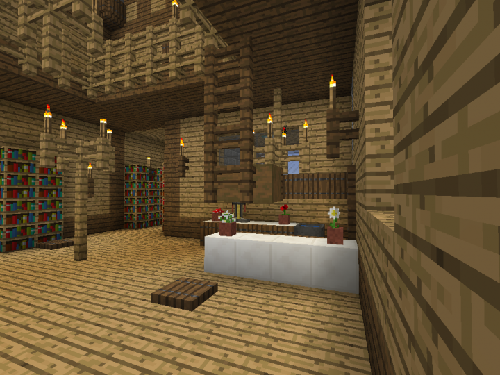 Newest Addition to my big biuld Minecraft Map