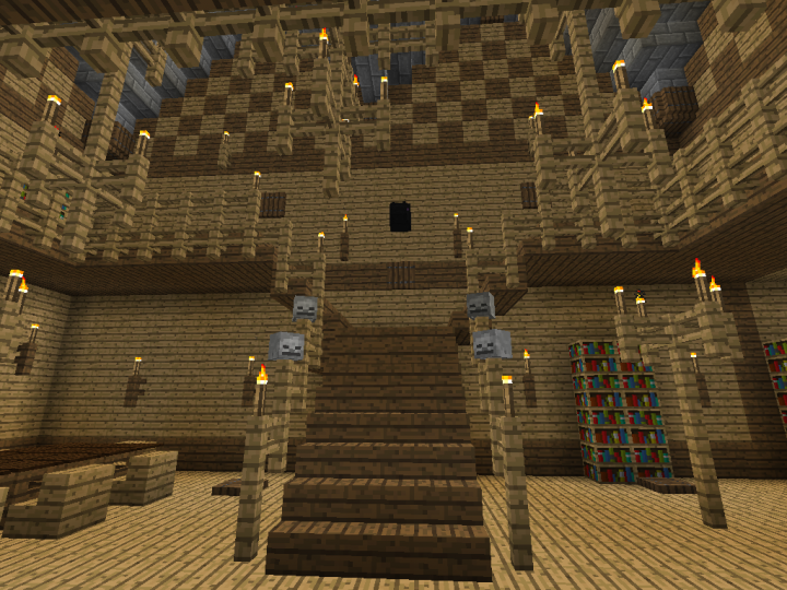 Newest Addition to my big biuld Minecraft Map