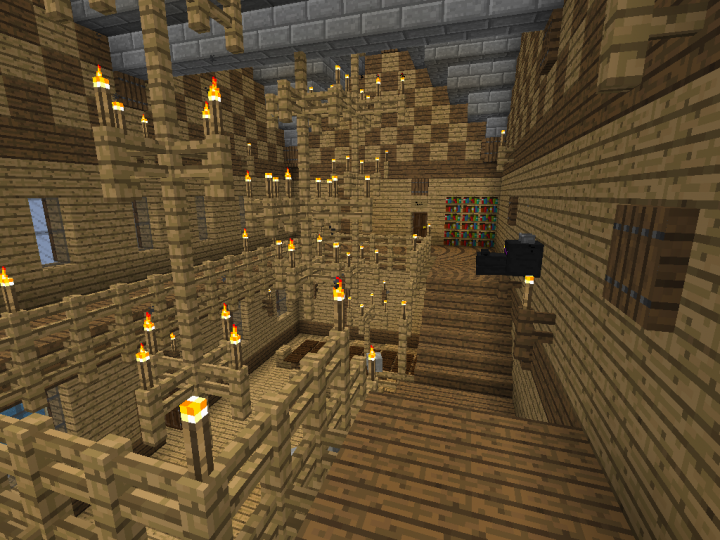 Newest Addition to my big biuld Minecraft Map