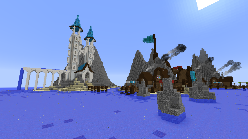 The Blue Rock Islands Minecraft Map