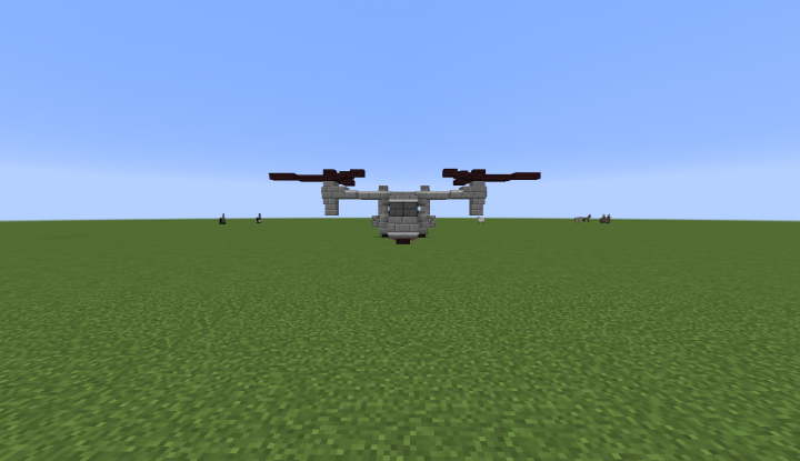 V-22 Osprey | 1:1 Scale Replica Minecraft Map