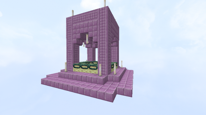 My very First custom skyblock map Minecraft Map