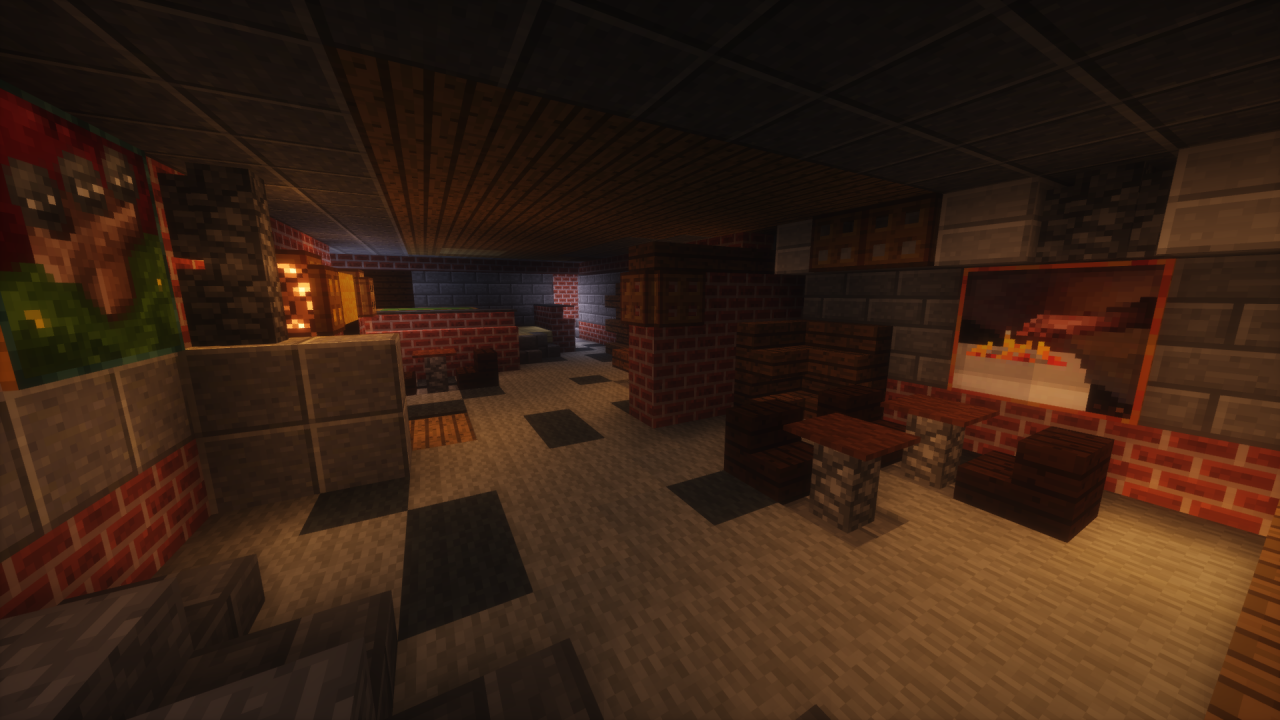 Rainbow 6 Siege Clubhouse Minecraft Map