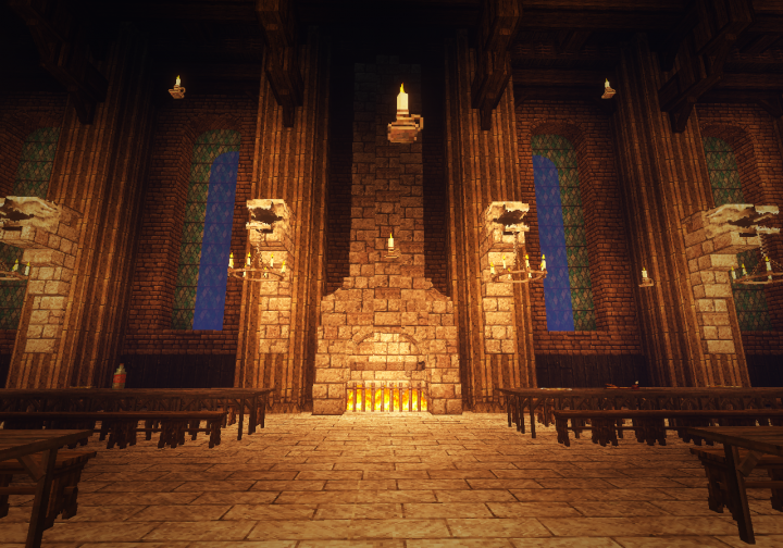 Hogwarts Great Hall Minecraft Map