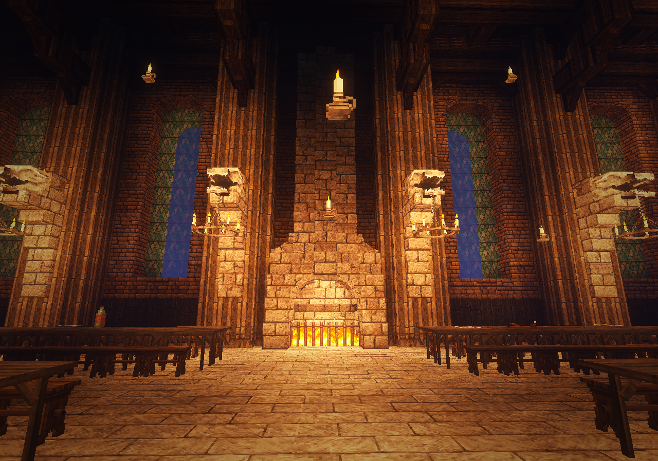 Hogwarts Great Hall Minecraft Map