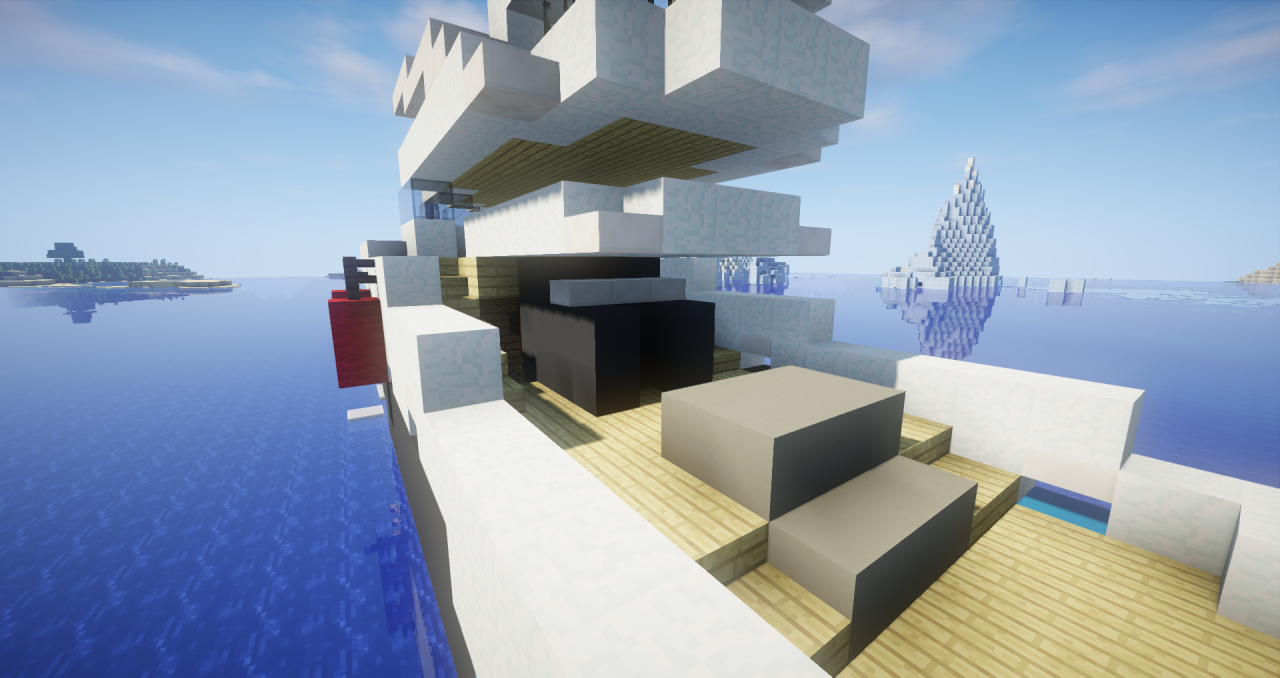 Modern Yacht | Ocean Explorer Minecraft Map