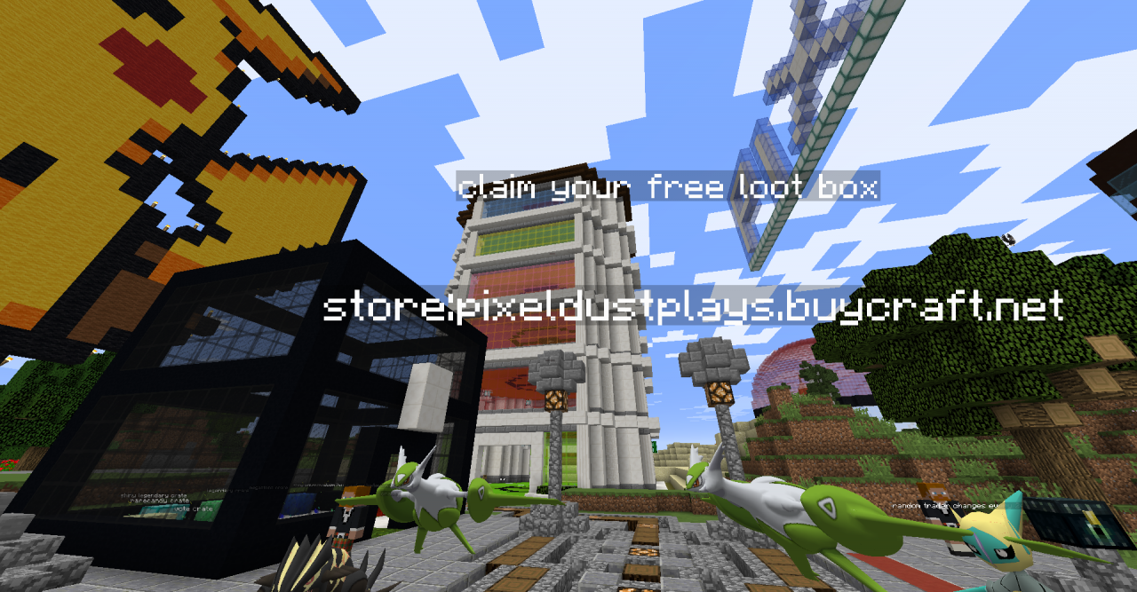 PixelDust-(pixelmon)1.12.2 Minecraft Server