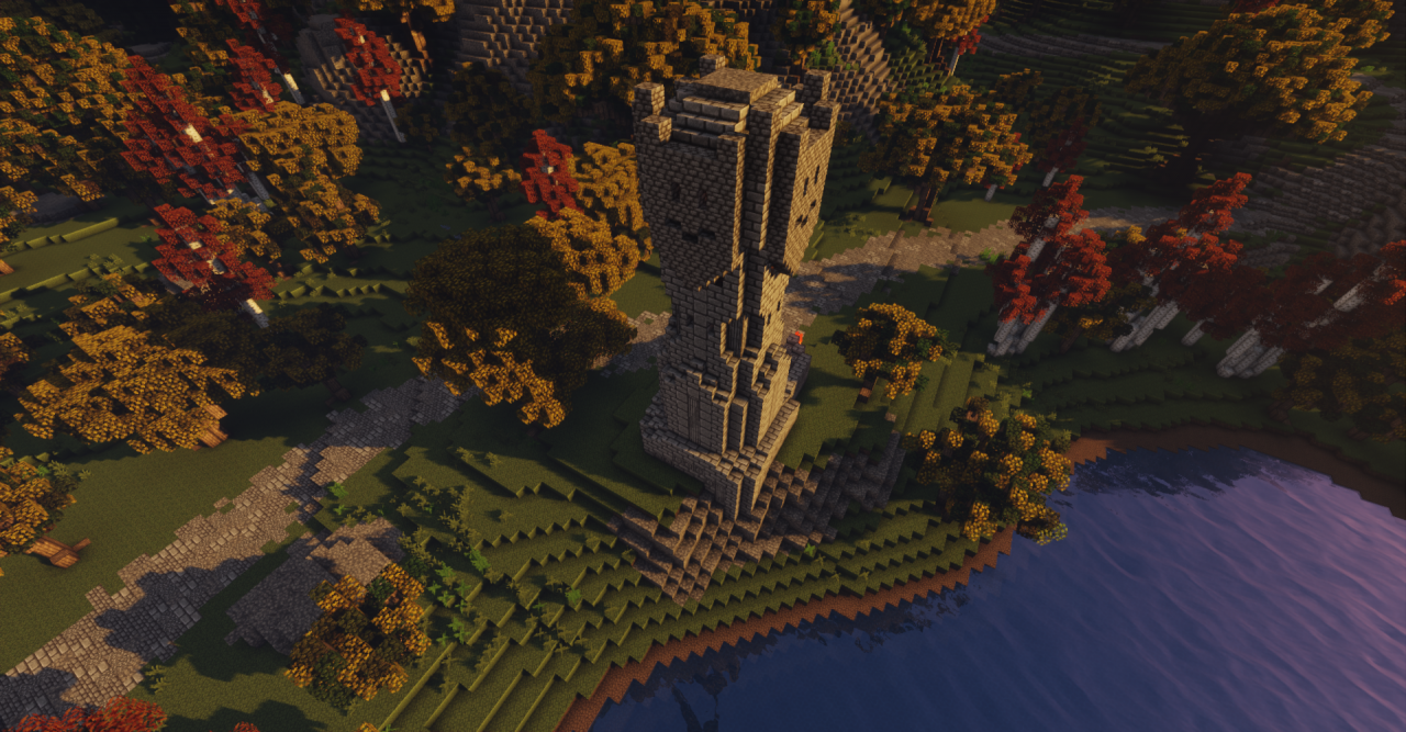 dwarven tower lotr Minecraft Map