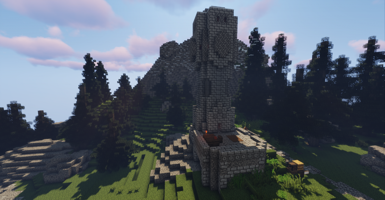 dwarven tower lotr Minecraft Map