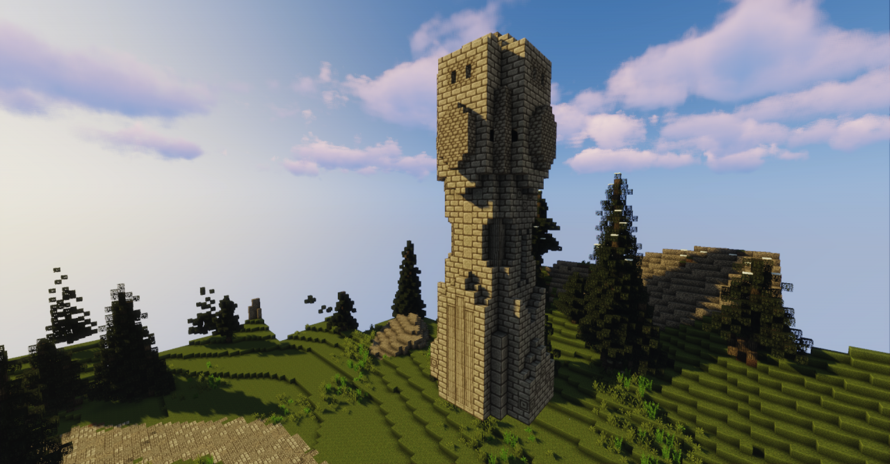dwarven tower lotr Minecraft Map