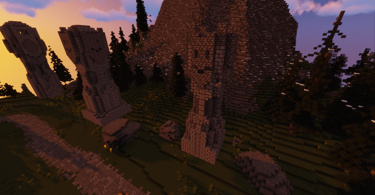 dwarven tower lotr Minecraft Map