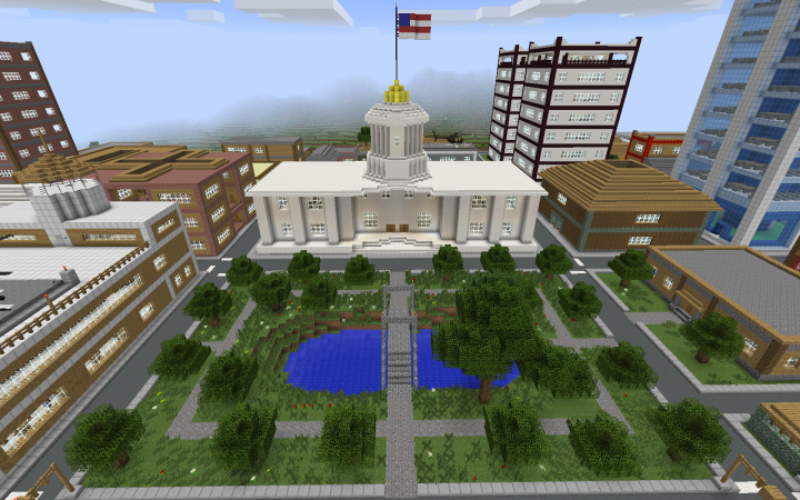 City of New Crafton Minecraft Map
