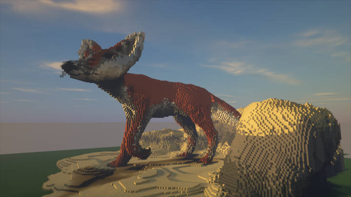 Bwen Fox Organic Minecraft Map