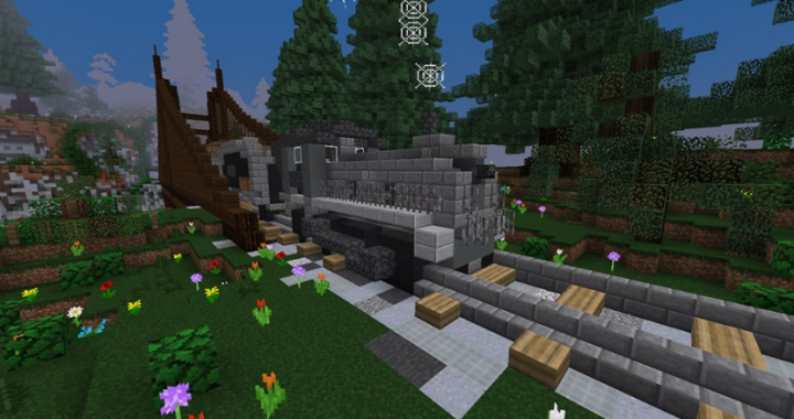 Train ×Medieval Style× Minecraft Map