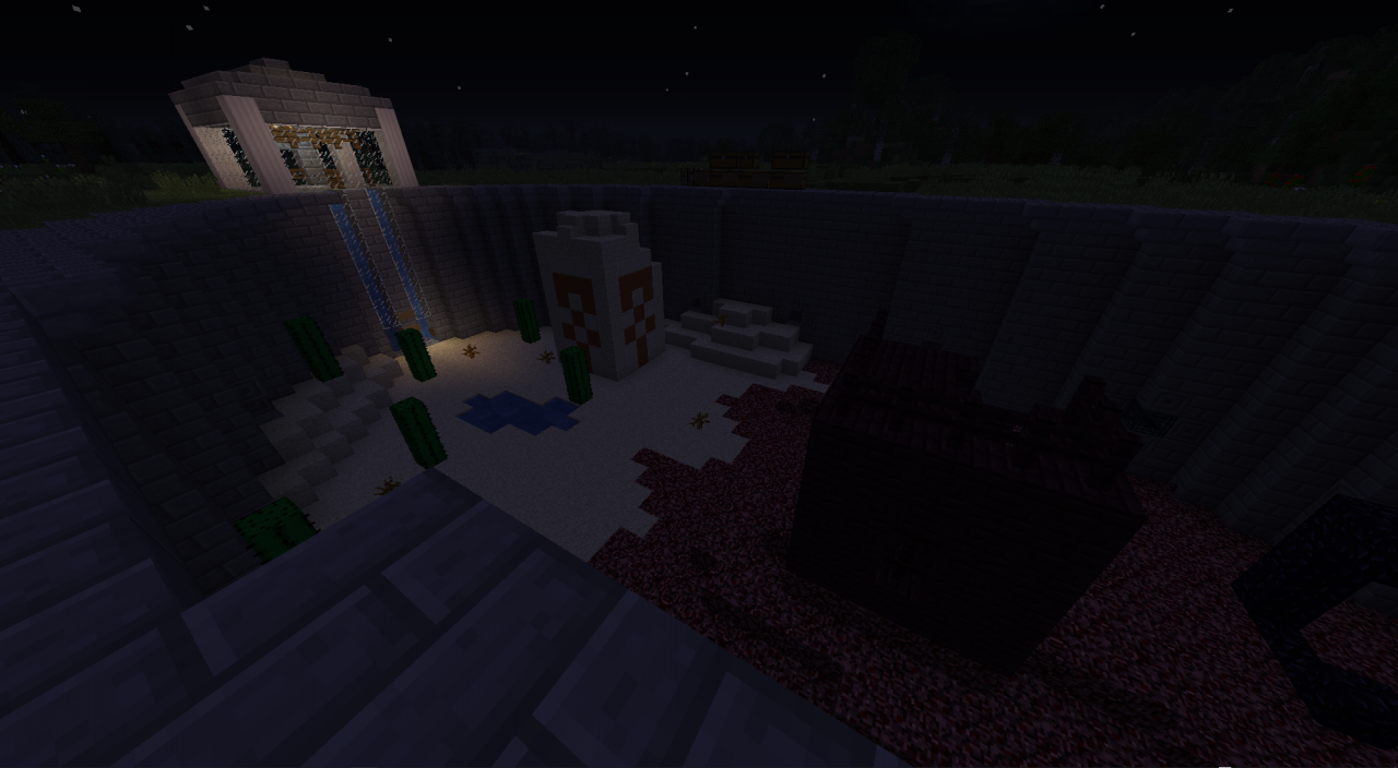 Mob Brawling Pit Minecraft Map