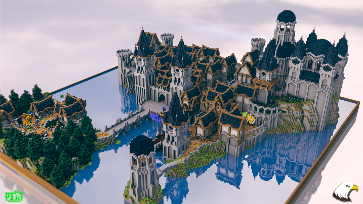 Esterdell [Plot version 200x200] Minecraft Map