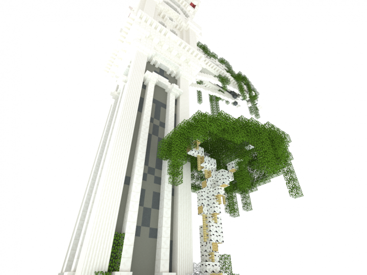 Fallen Elven Tower Minecraft Map