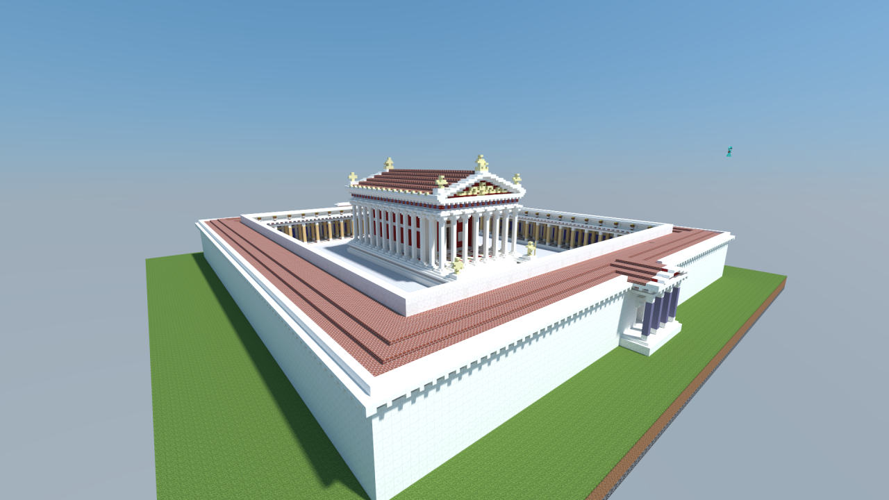 Roman Temple of Hadrian Minecraft Map