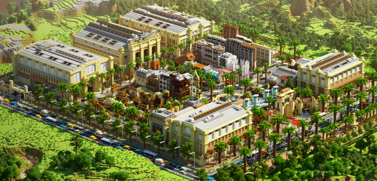 Mineville Film Studios Minecraft Map