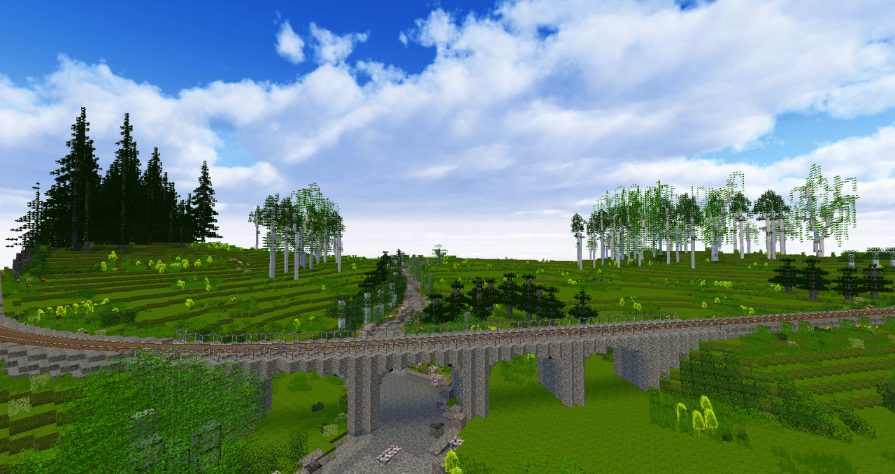 RTM: Railway line Karlovy Vary - Johanngeorgenstadt 2019 Minecraft Map