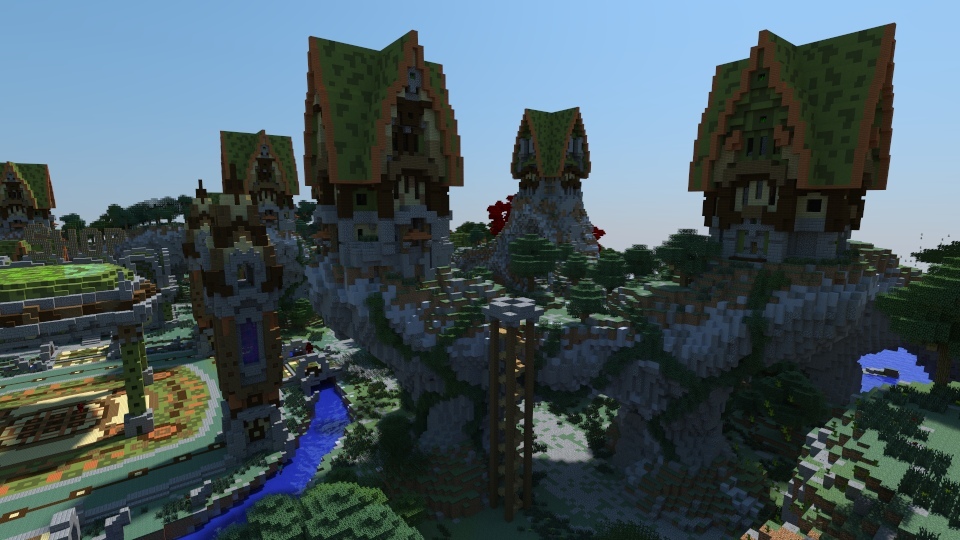 Spawn Minecraft Map