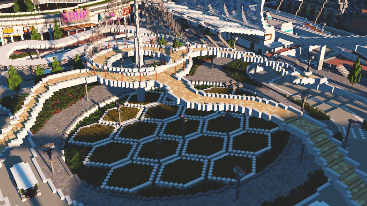 Sustainable Visions Minecraft Map