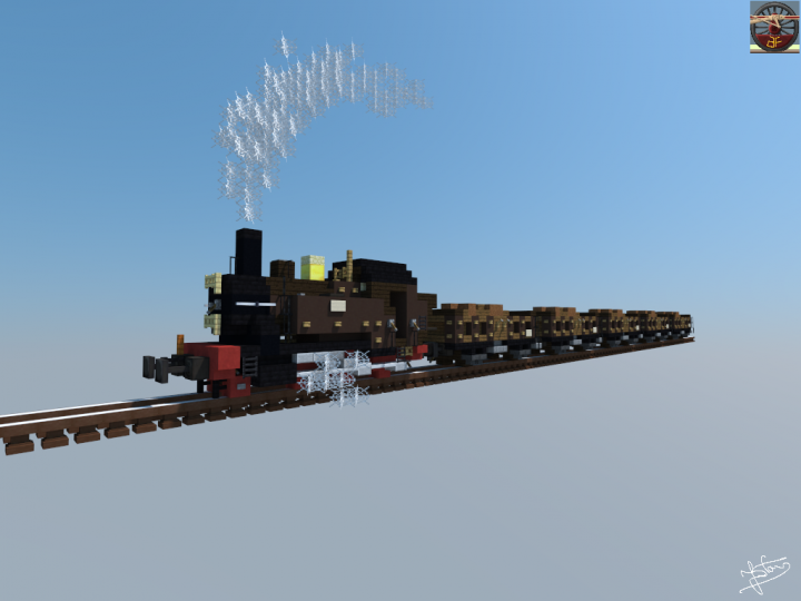 Just a Small Shunting Steam Locomotive Minecraft Map