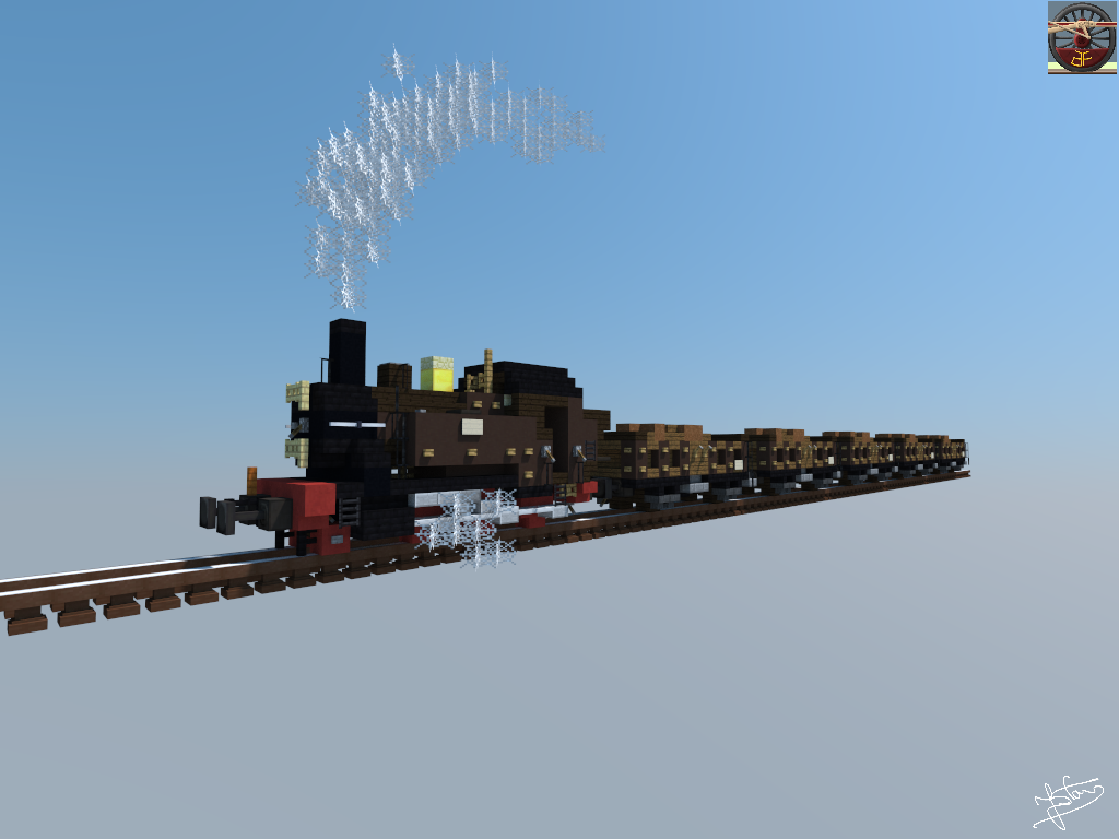 Just a Small Shunting Steam Locomotive Minecraft Map