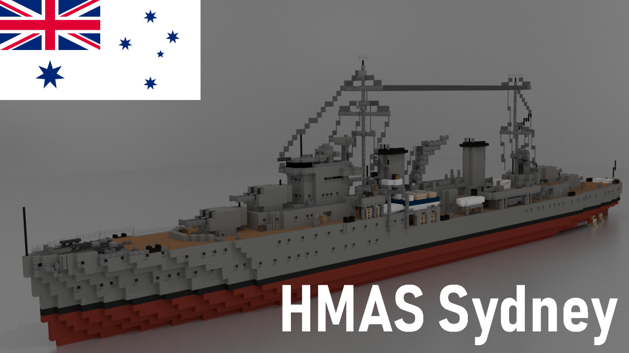HMAS Sydney Minecraft Map