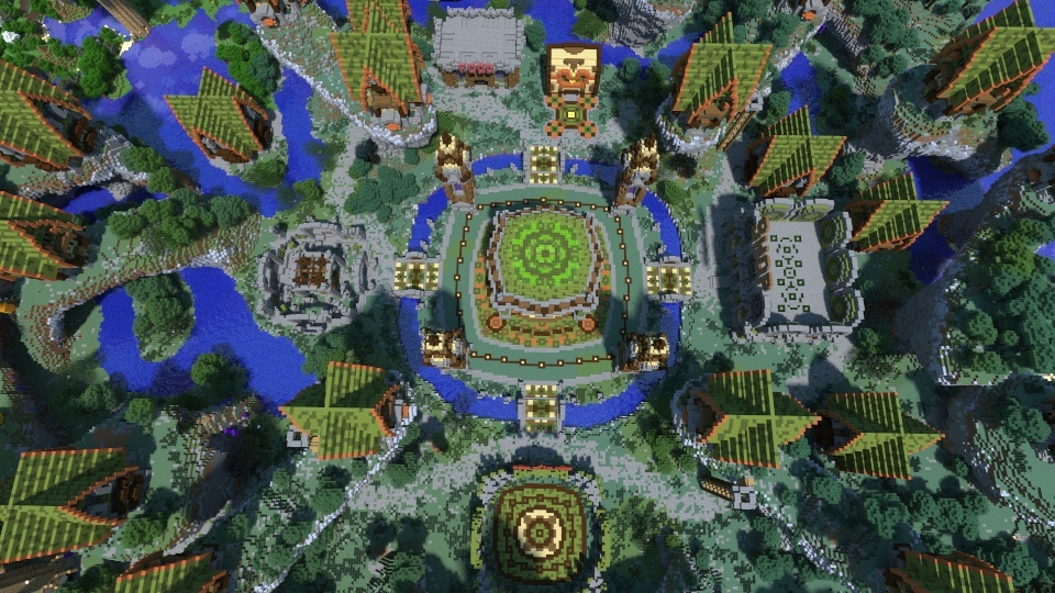 Spawn Minecraft Map