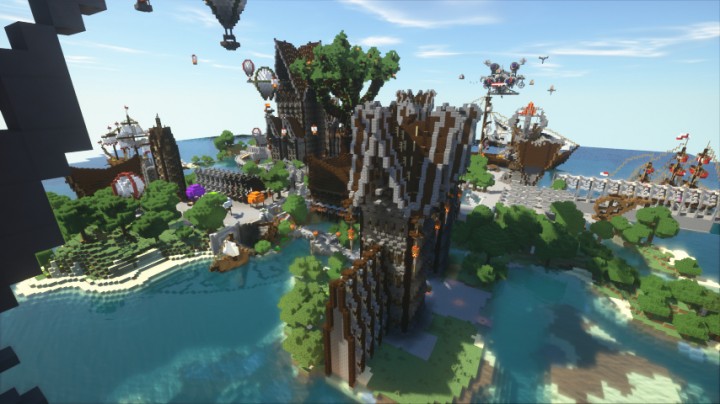 Folw Villiage | blossom Minecraft Map