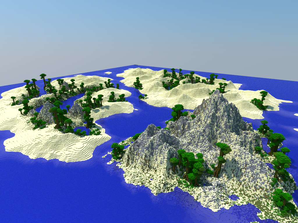 Desolate land ( dowland ) Minecraft Map