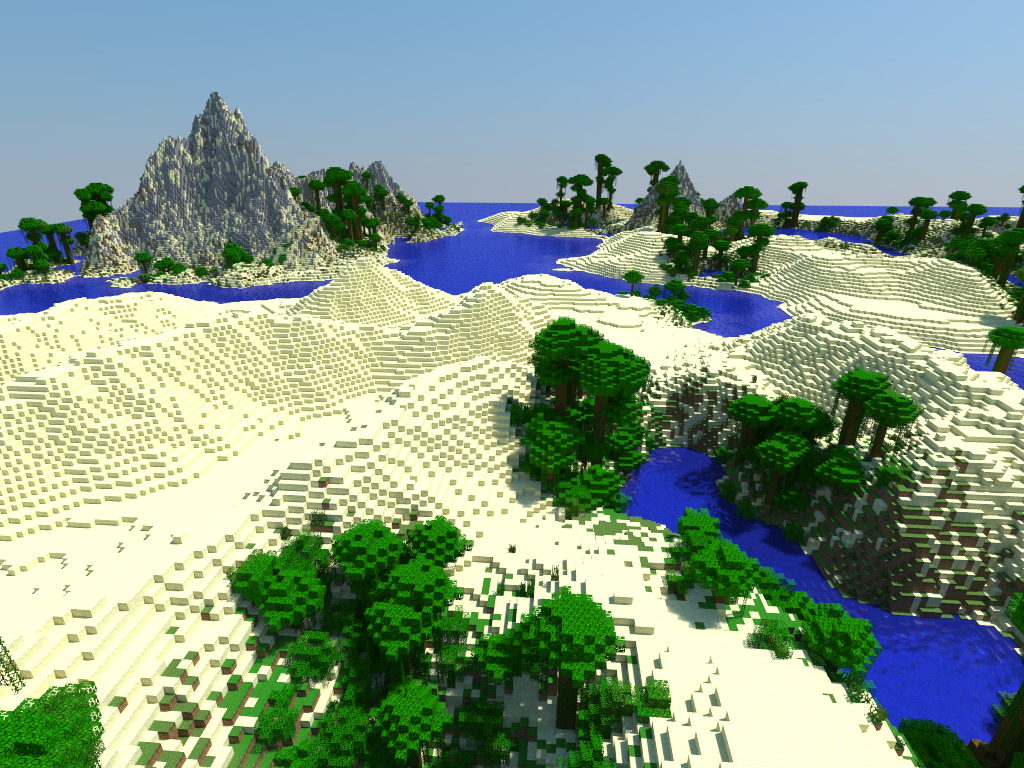 Desolate land ( dowland ) Minecraft Map