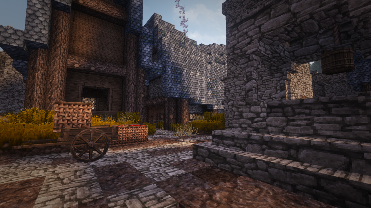 CONQUEST REFORGED - My own edited village Minecraft Map