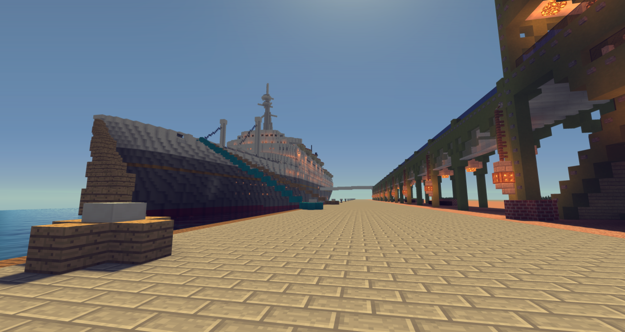 SS Rotterdam Minecraft Map