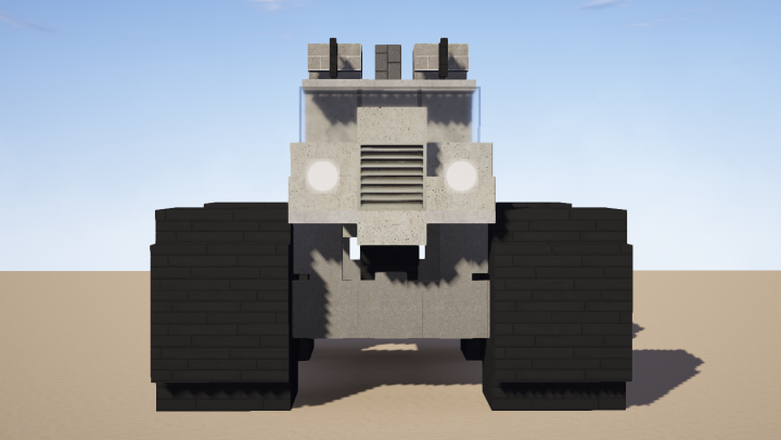 Mad Max: Fury Road "The Bigfoot" Minecraft Map