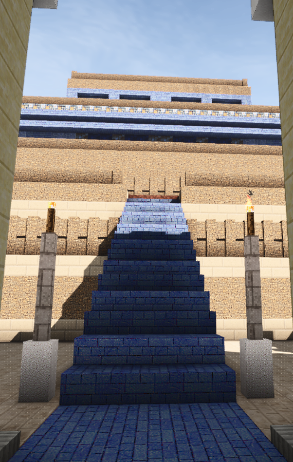 Temple of Ninurta, Babylon Minecraft Map