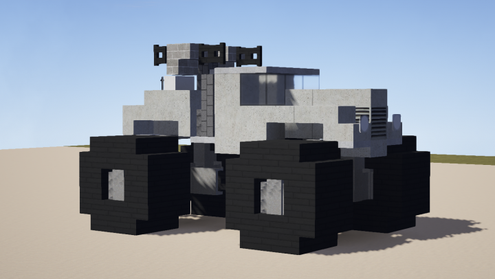 Mad Max: Fury Road "The Bigfoot" Minecraft Map