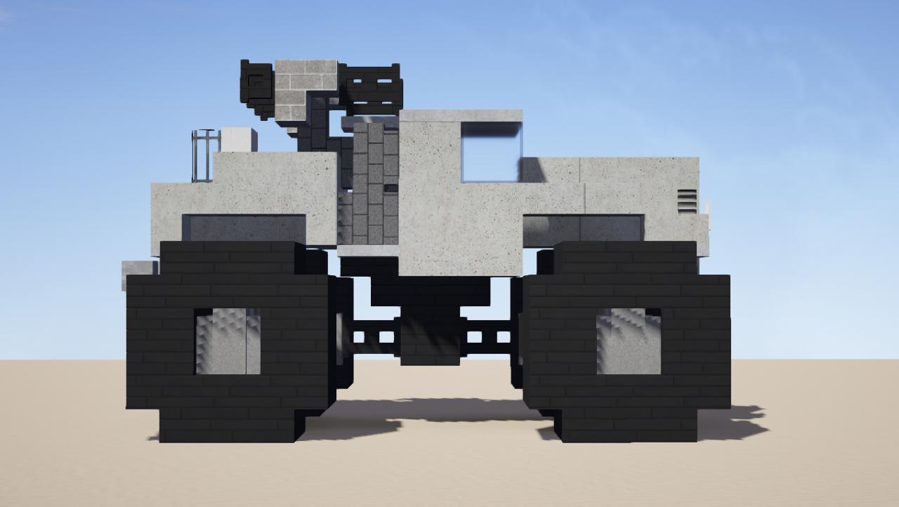 Mad Max: Fury Road "The Bigfoot" Minecraft Map