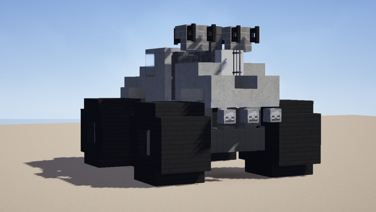 Mad Max: Fury Road "The Bigfoot" Minecraft Map