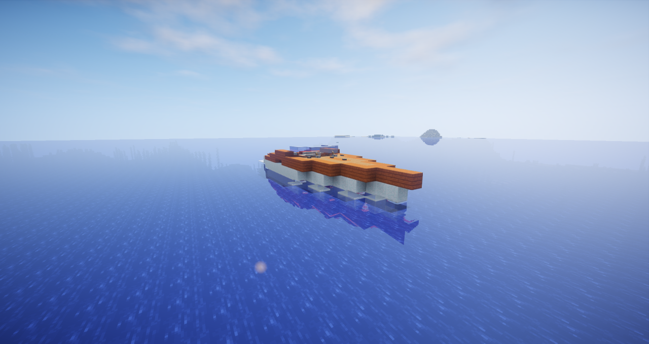 v12 Italian Speed Boat Minecraft Map