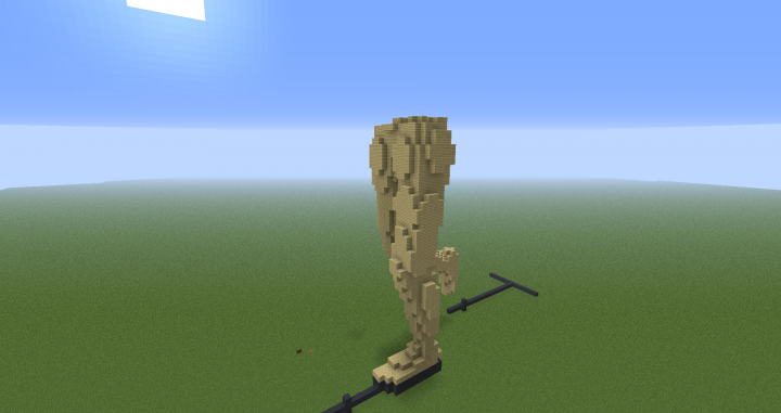 Wooden Pair of Legs - Running Minecraft Map