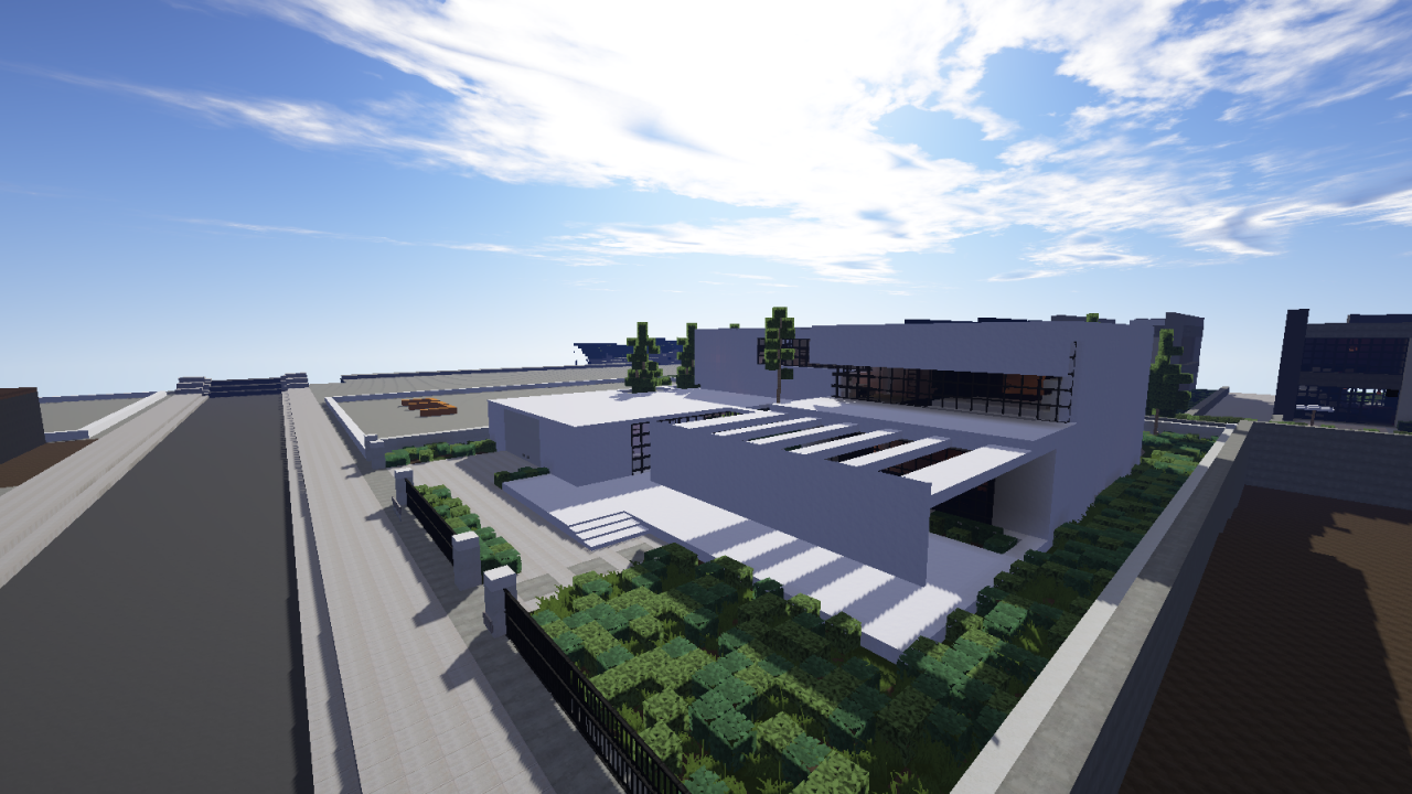 Modern House Minecraft Map