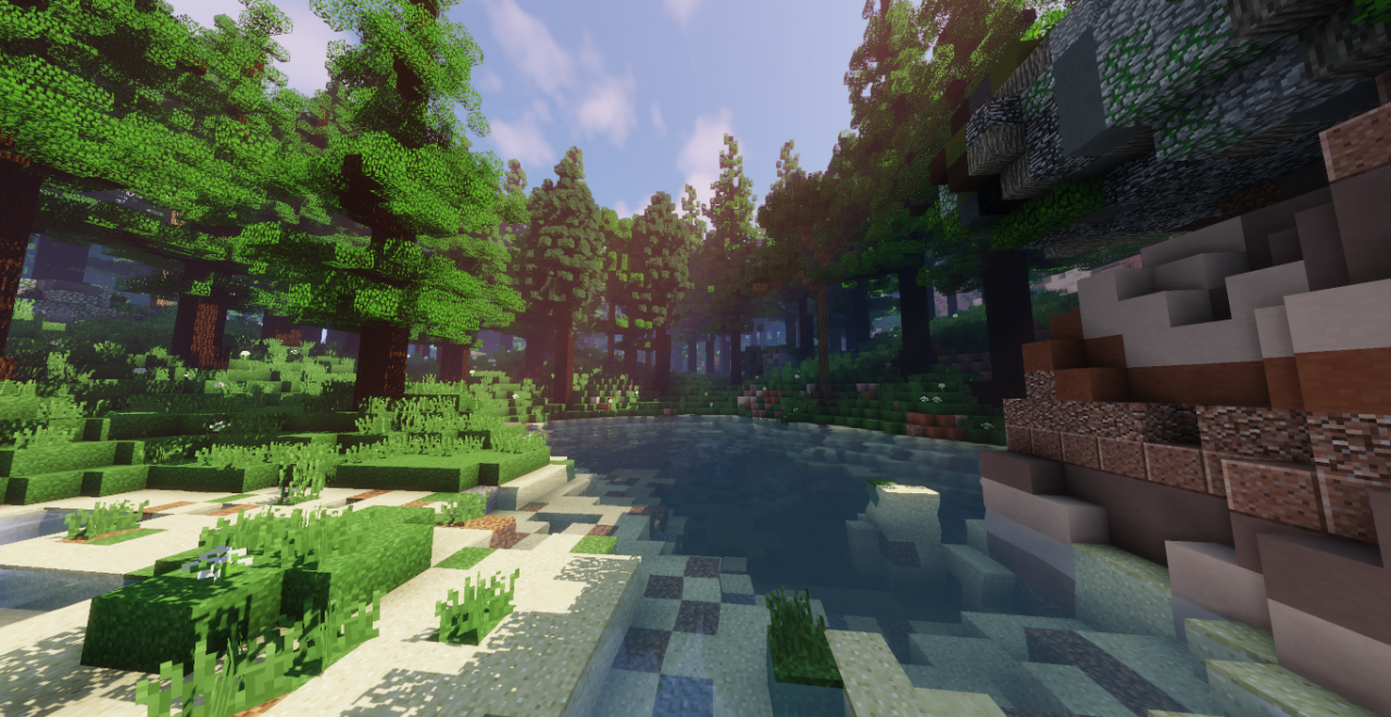 Taiga Spaces - [worldpainter] Minecraft Map