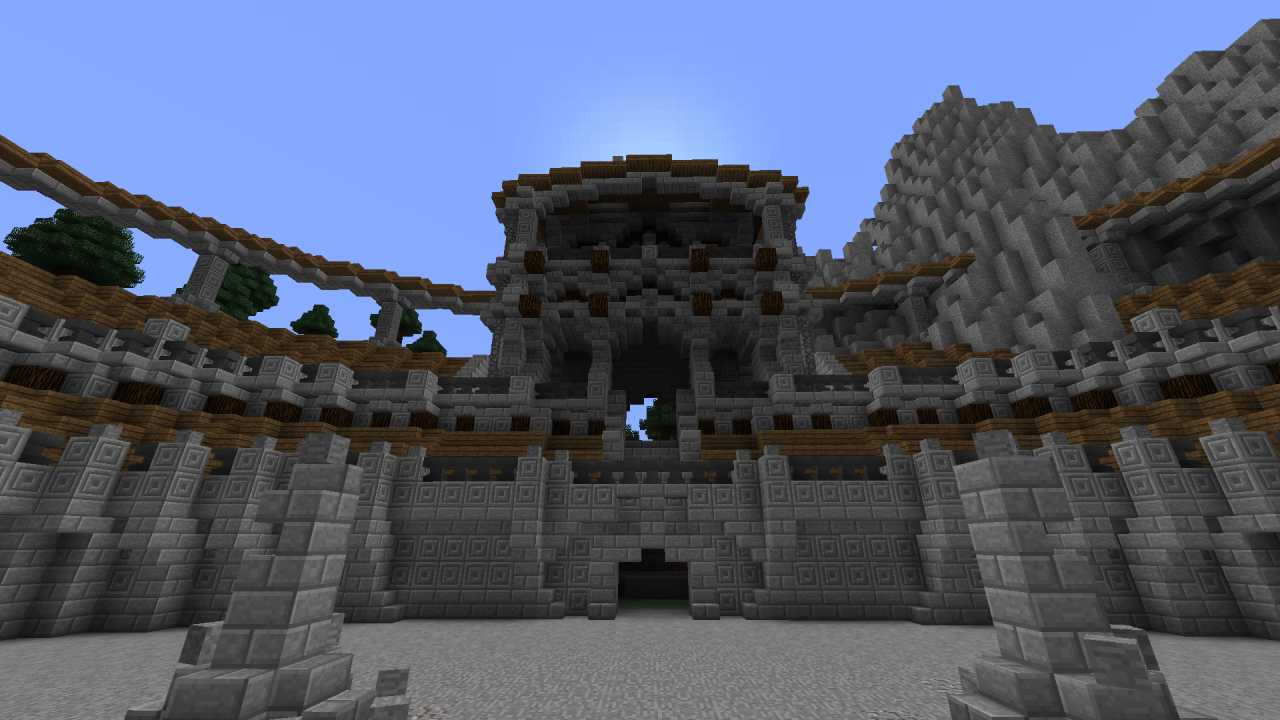 Medieval fighting arena Updated Minecraft Map